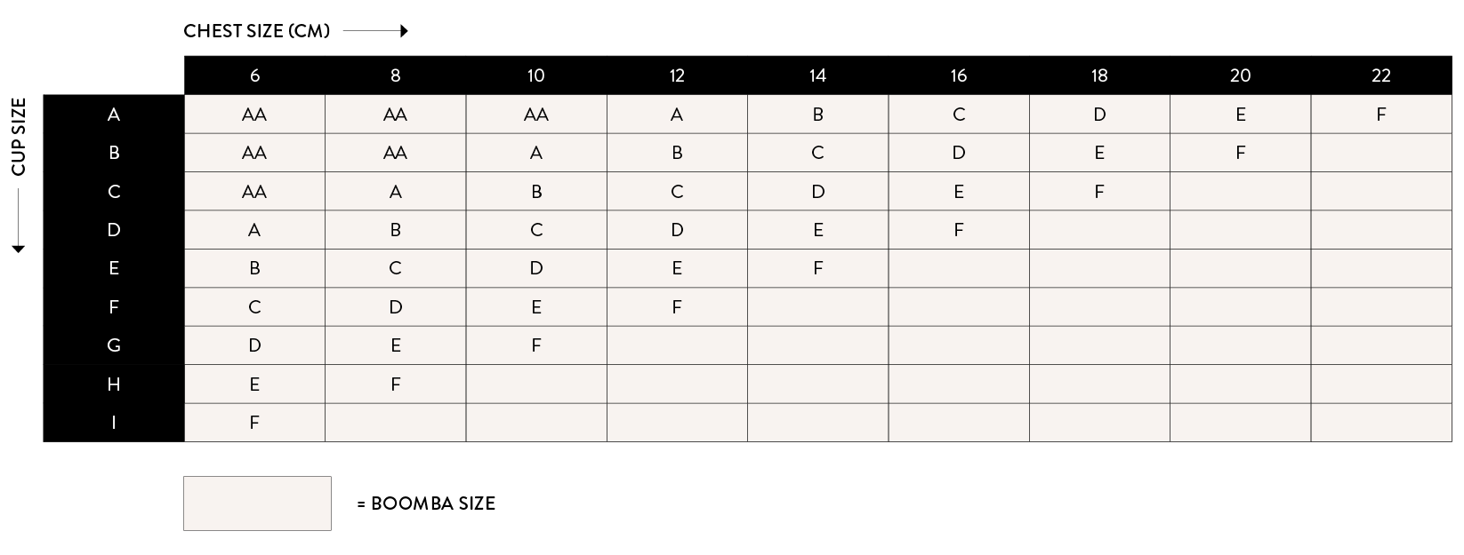 Size Guide – Club L London - AUS